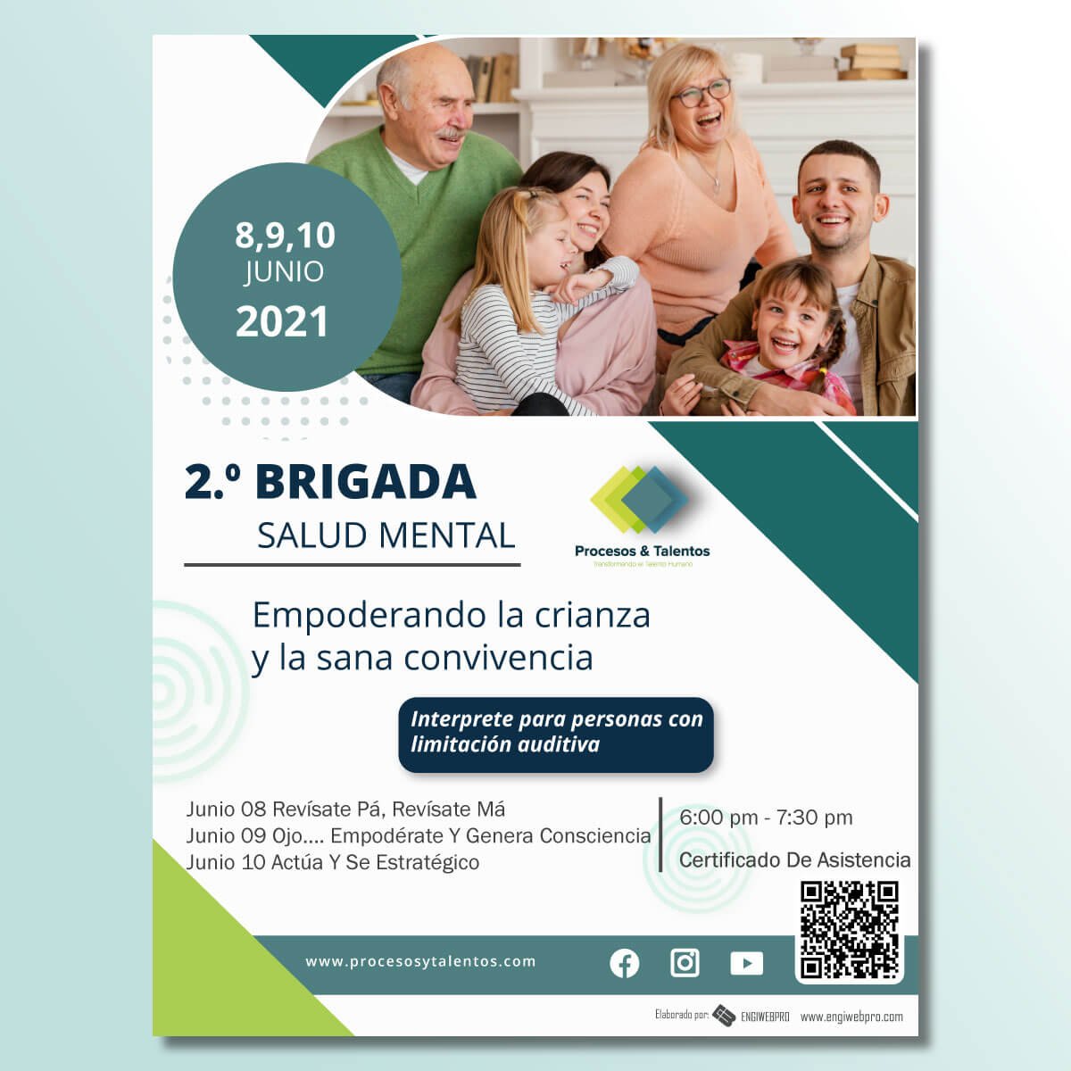 Día 1 - 2.º BRIGADA SALUD MENTAL - Revísate Pá, Revísate Má